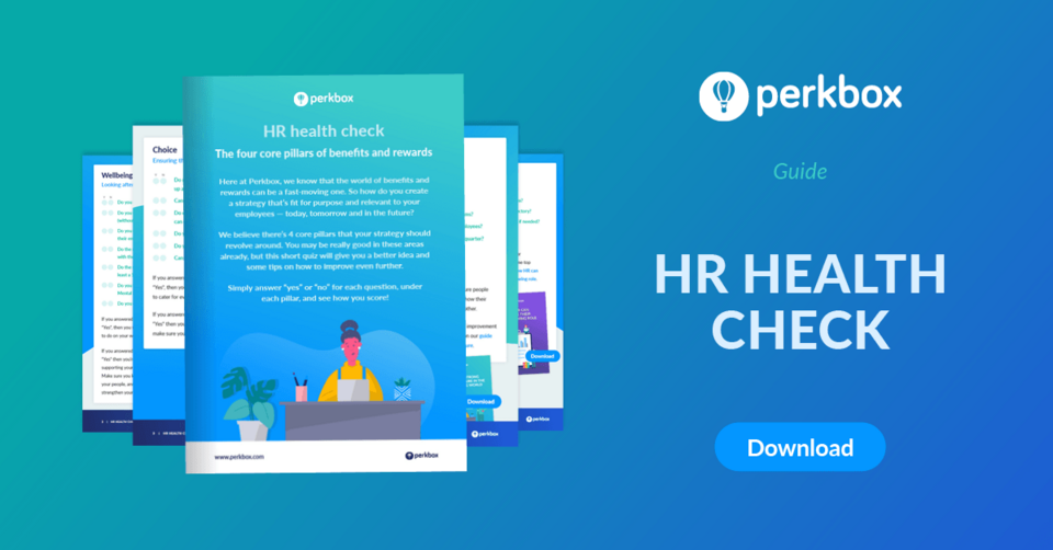 HR health check: 4 pillars of benefits & rewards | Perkbox