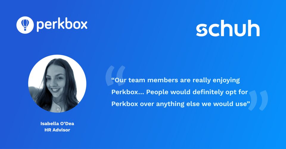 schuh: Recognition & Employee Savings with Perkbox | Perkbox