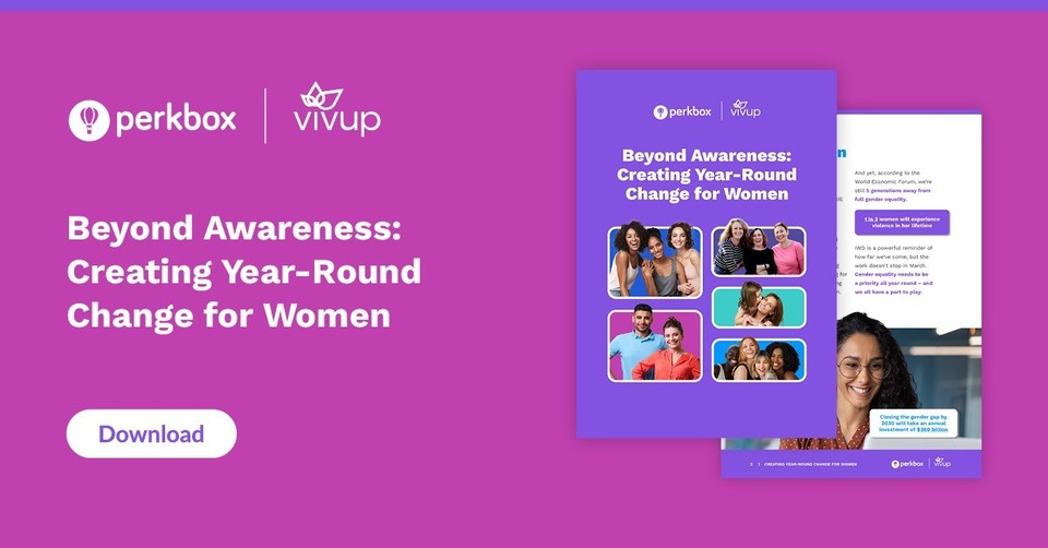 Beyond Awareness: Year-Round Change for Women | Perkbox